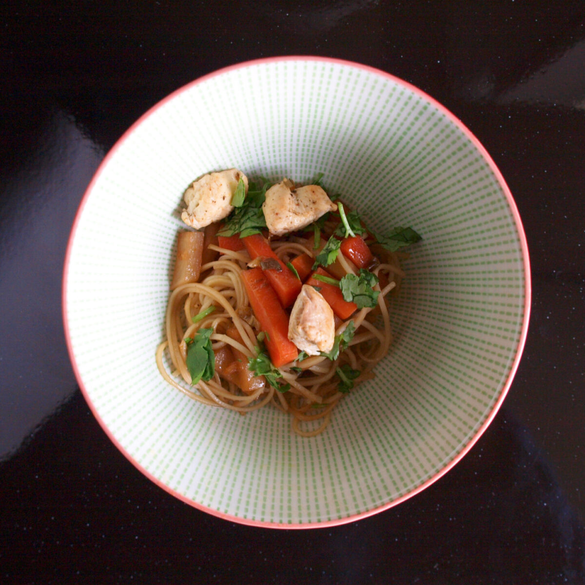 Wokgericht mit Winterrettich und Ingwer – Meh als Rezäpt